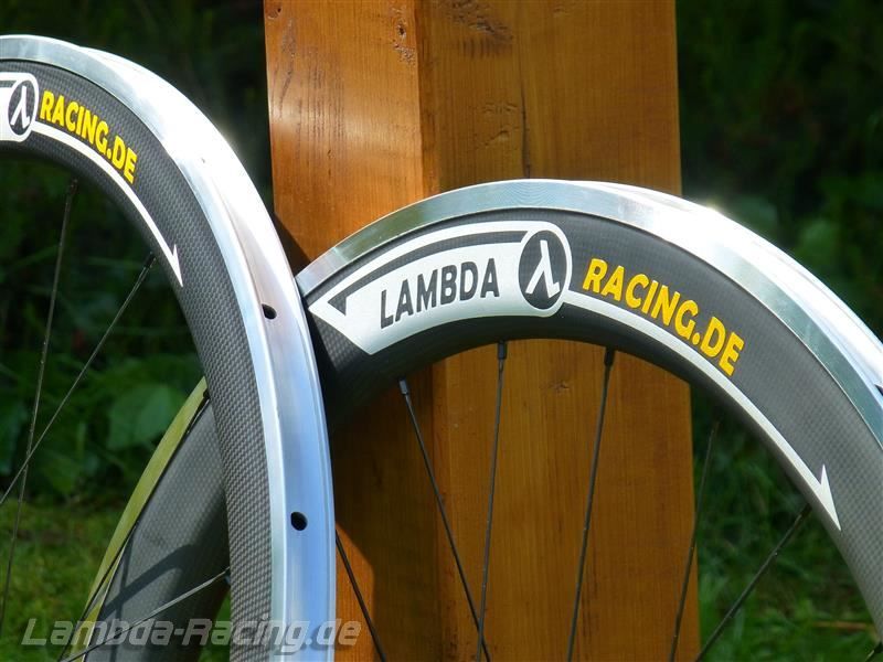 LAMBDA-Racing - Alu-Carbon Aero-Laufräder