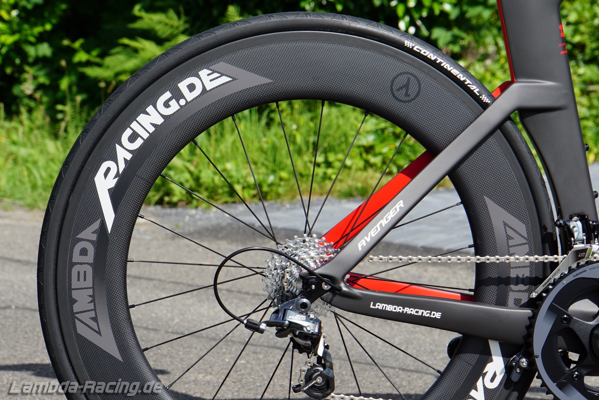 LAMBDA-Racing - Voll-Carbon Laufräder