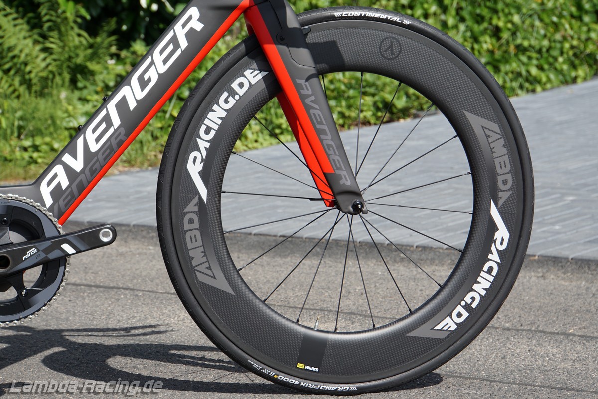 LAMBDA-Racing - Voll-Carbon Laufräder