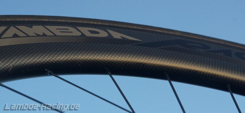 LAMBDA-Racing - Voll-Carbon Laufräder
